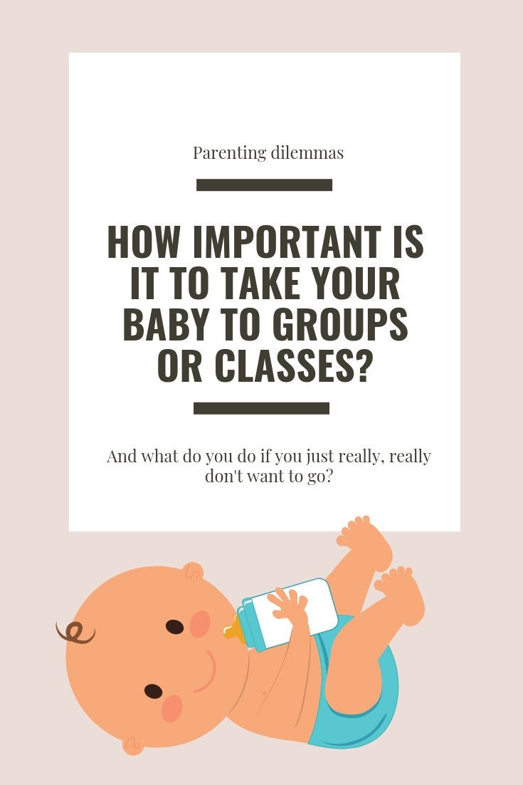 I have social anxiety - do I REALLY need to go to mum and baby groups?